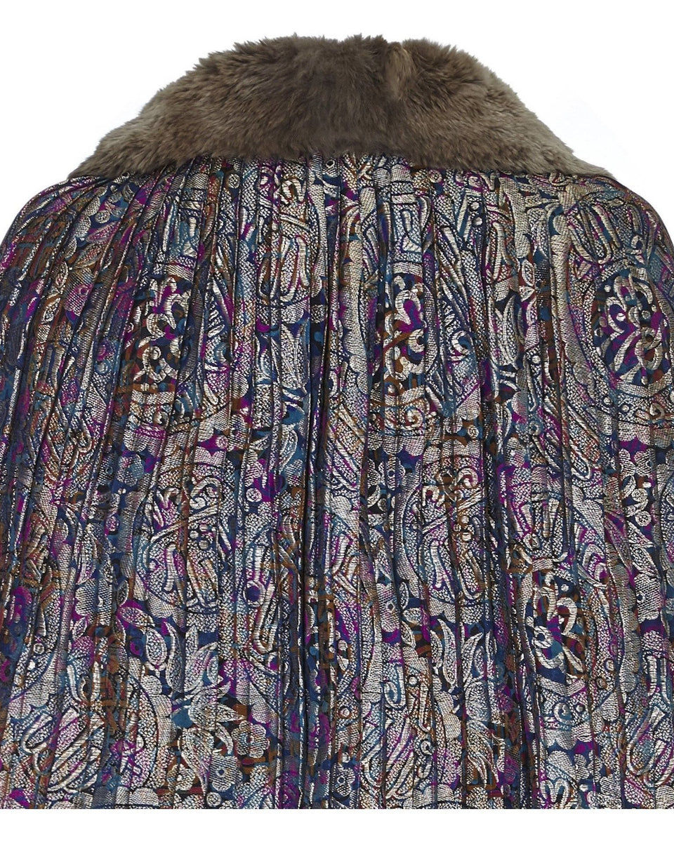 1920s Lame Opera Cape | Vintage Opera Cape – CIRCA VINTAGE LONDON