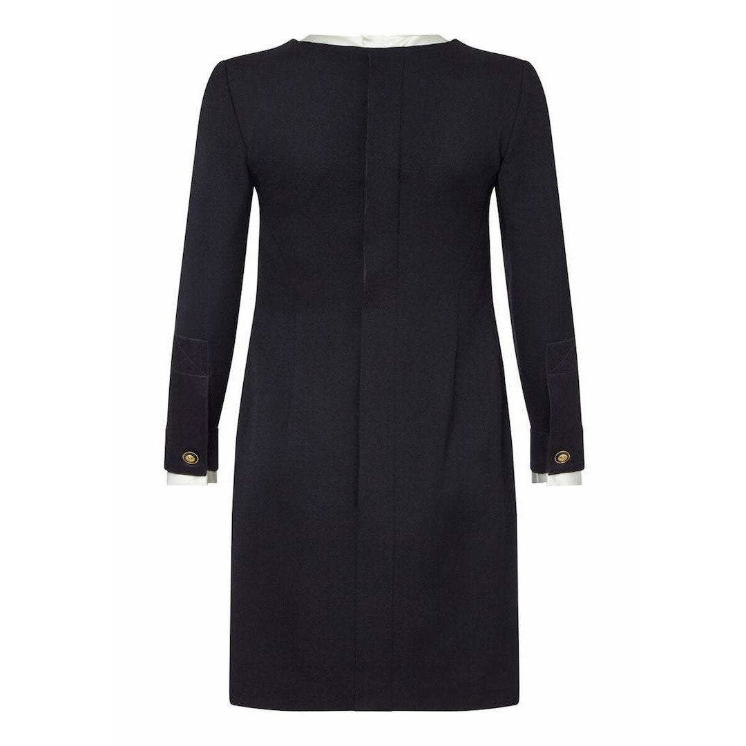 1984 Runway Documented Chanel Karl Lagerfeld Tuxedo Dress