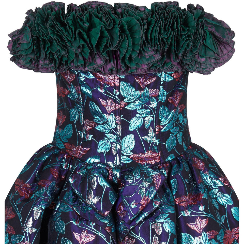 ARCHIVE - 1989 Runway Haute Couture Nina Ricci Brocade Dress – CIRCA ...